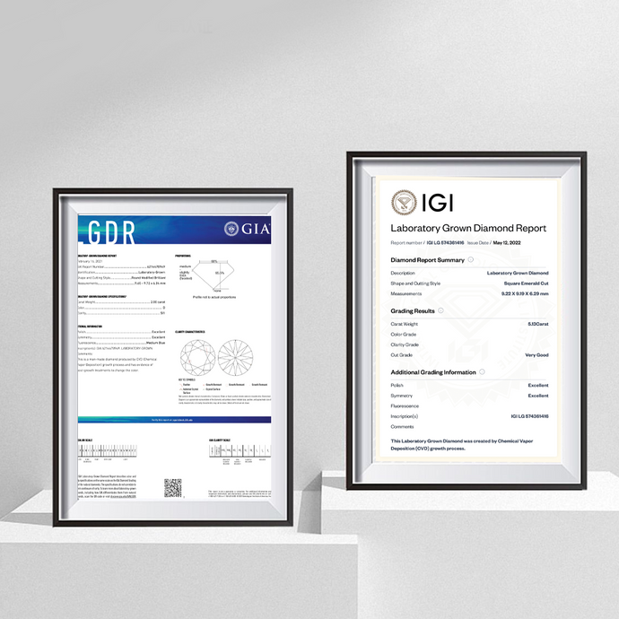 IGI & IGA Certificate | DiamAura