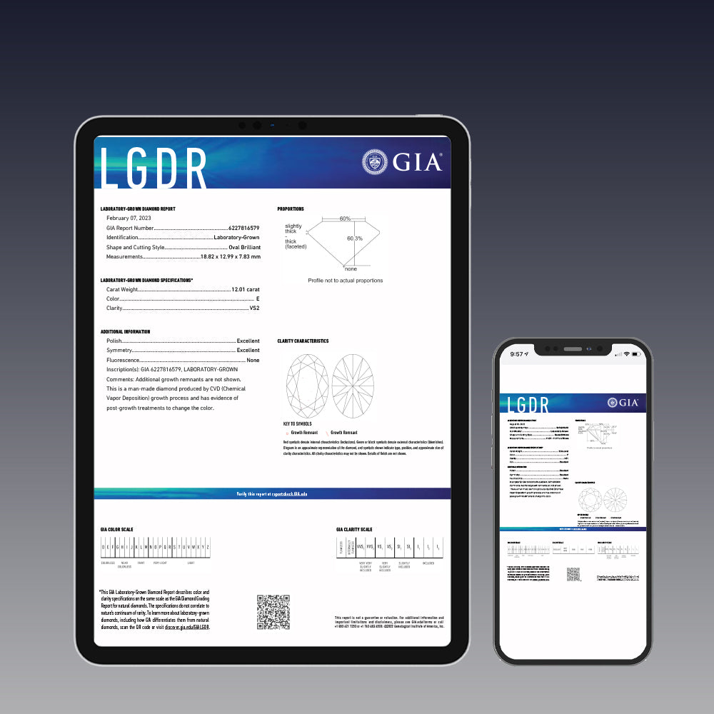 IGI & IGA Certificate | DiamAura